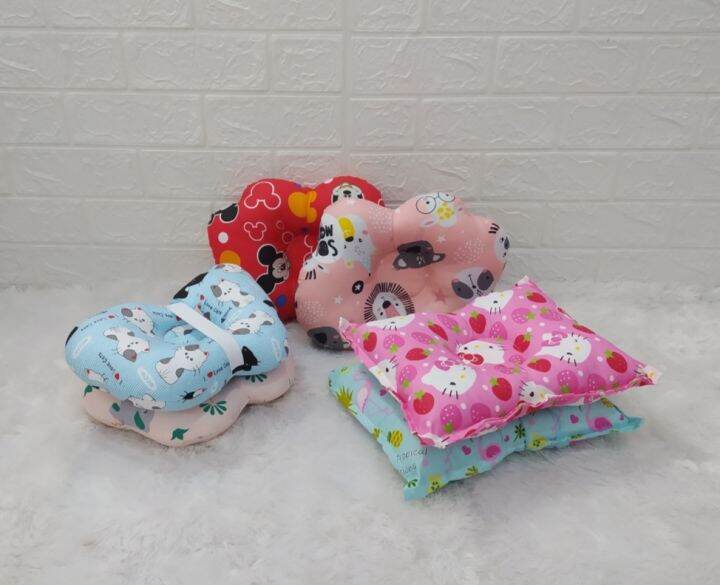 Bantal Tidur Bayi Model Awan Kotak Anti Peyang Motif Karakter Lucu Anti ...