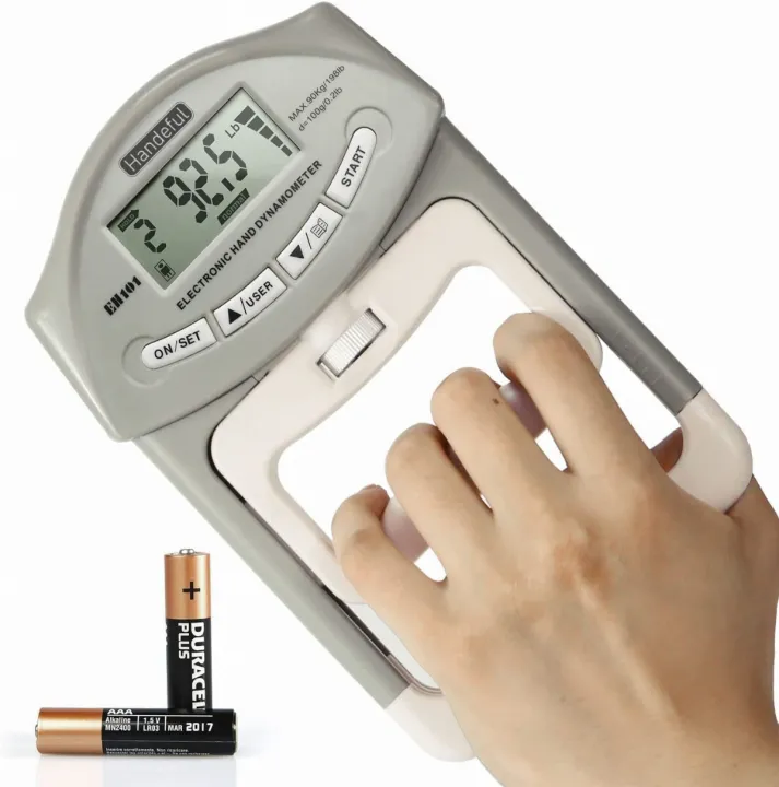 Handeful Digital Hand Dynamometer Grip Strength Measurement Meter Auto ...