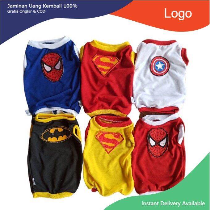 baju kucing motif warna banyak brkualitas bagus baju kucing super hiro ...