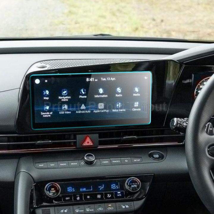 Tempered Glass Screen Steel Film for Hyundai i30 Sedan Elite 2021 2022 ...