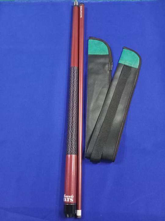 1 PC. MAROON GRAPHITE MINNESOTA FATS BILLIARD CUE STICK / tako ng ...