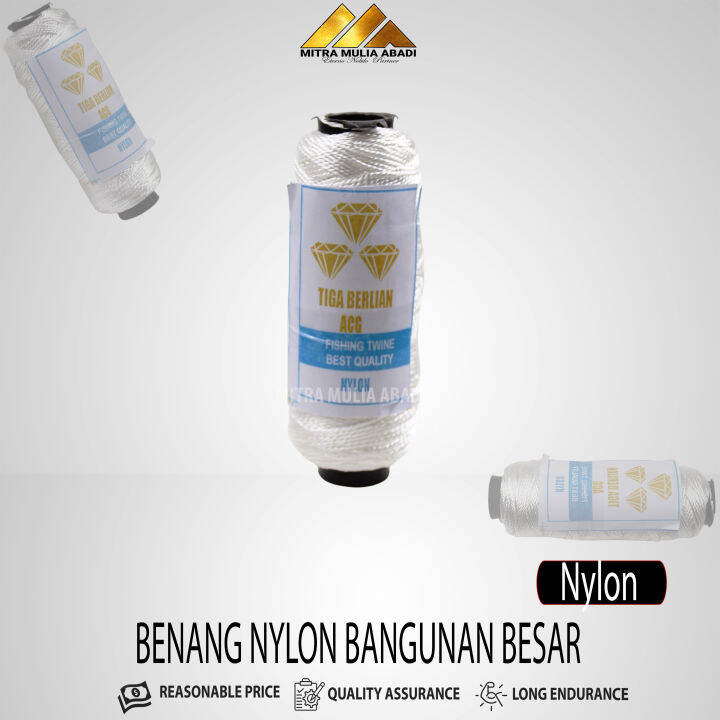 BENANG NYLON BANGUNAN BESAR I Benang Nylon No.9 I NYLON | Lazada Indonesia