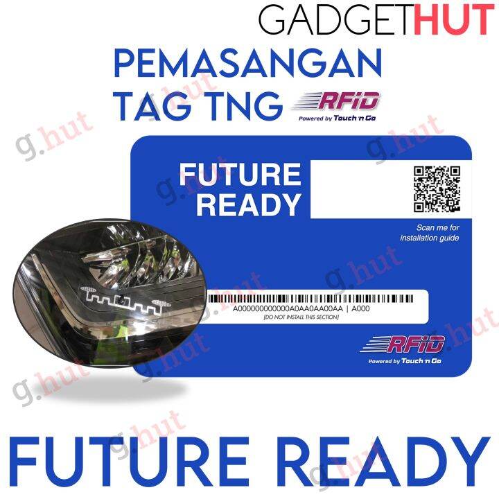 Touch ‘n Go Self-fitment (DIY) RFID Tag | Lazada