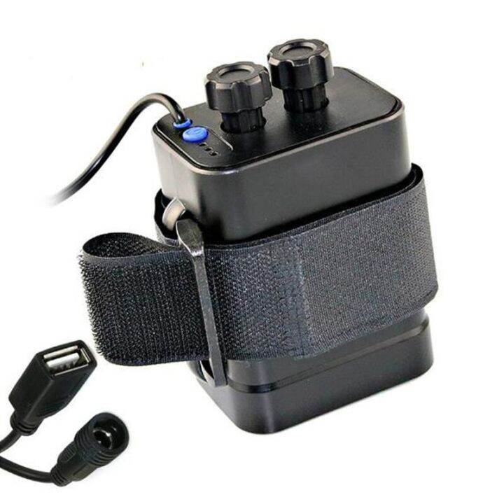 12V/8.4V 18650 Waterproof Rechargeable Battery Holder Powerbank Charger ...