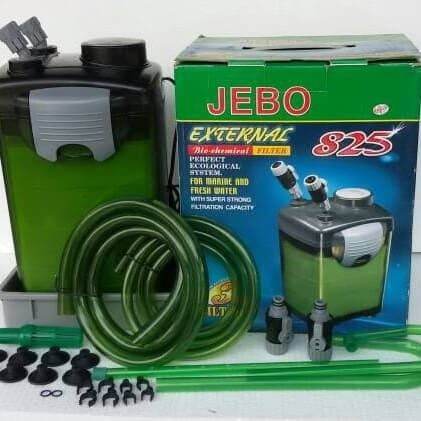 jebo 825 filter external canister aquarium, aquascape dan kolam ikan ...