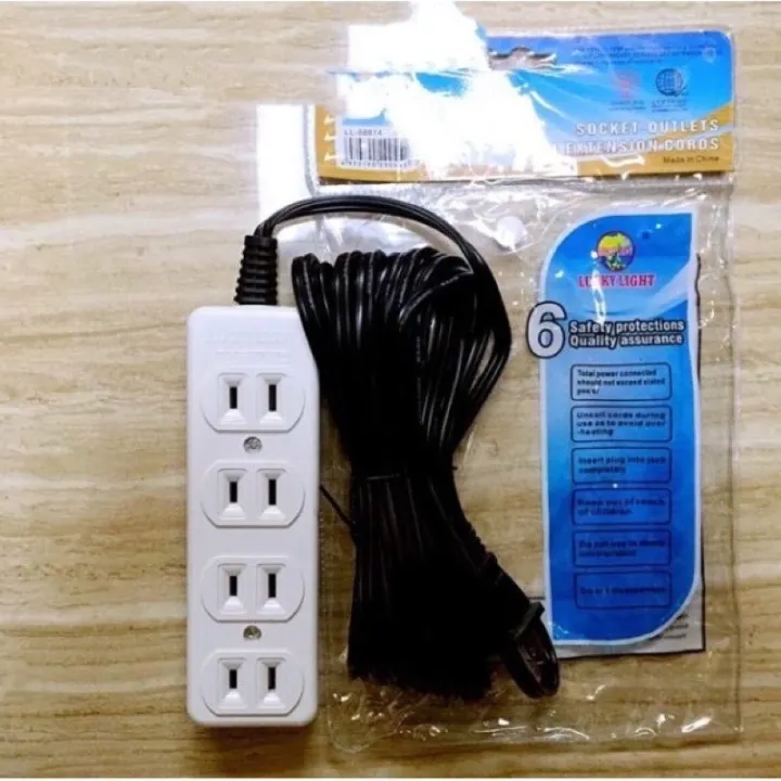 extension cord 4gang 8m LL-88814 lucky light | Lazada PH