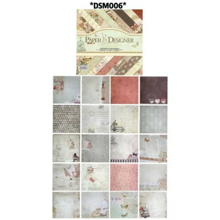 8x8 Paper Designer for Scrapbook | Lazada PH