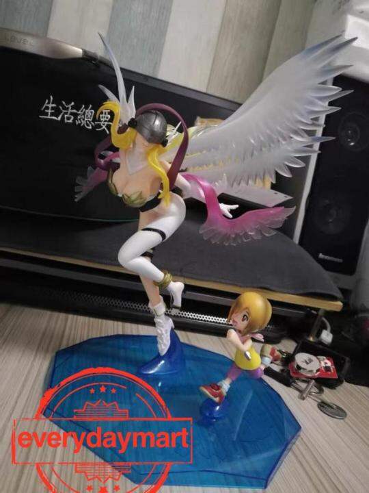 DIGIMON🔥ANGEMON ️ANGEWOMON🔥ANGEL DIGIMON STATUES ACTION FIGURE数码暴龙💥天使兽🌹 ...