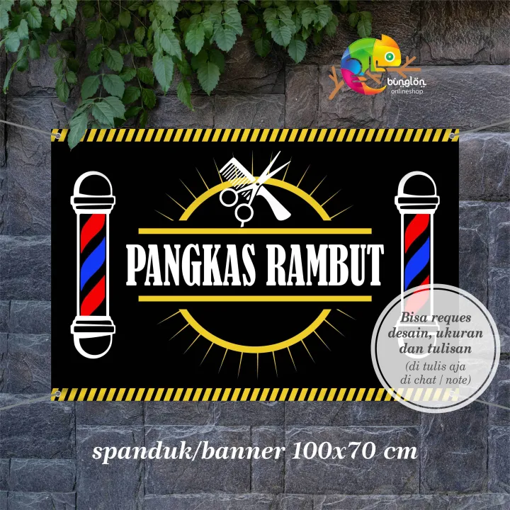 Spanduk, Banner Pangkas Rambut, Barbershop | Lazada Indonesia