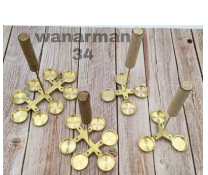 MINI Acuan Tempeyek, Rempeyek Mini kembar Tembaga Terengganu | Lazada