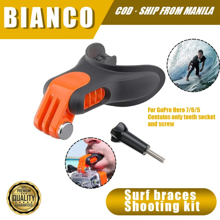 Surfing Shoot Surf Dummy Bite Mouth Teeth Holder Mouth Mount Kit For ...