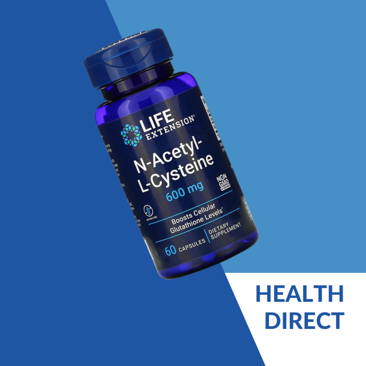 Life Extension N-Acetyl-L-Cysteine 600 mg 60 Capsules | Lazada PH