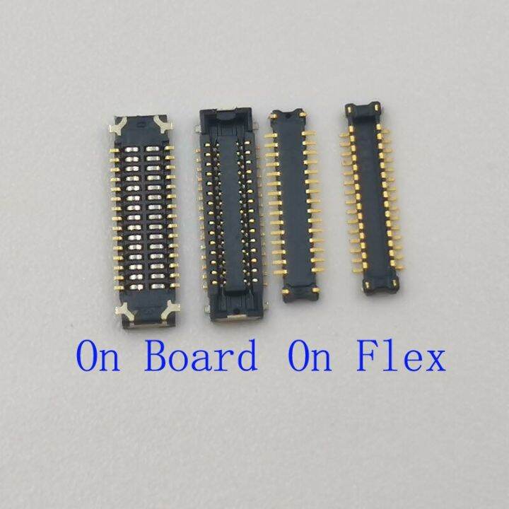 2Pcs จอแสดงผล Lcd ปลั๊ก Flex Fpc Connector สำหรับ Huawei Play 7c Honor ...