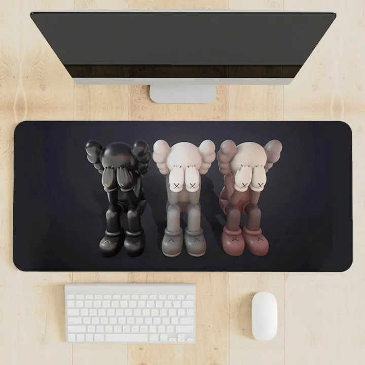 Sesame Street kaws oversized mouse pad personalized graffiti lockedge ...