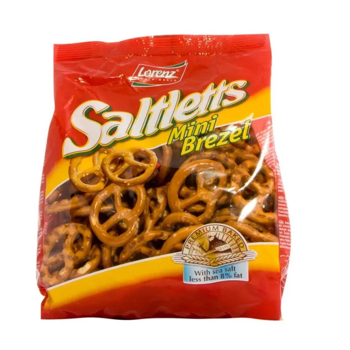 🌈Promotion🌈 ส่งฟรี (แพ็ค2)Lorenz Saltletts Mini Brezel 150g มีเก็บปลาย ...