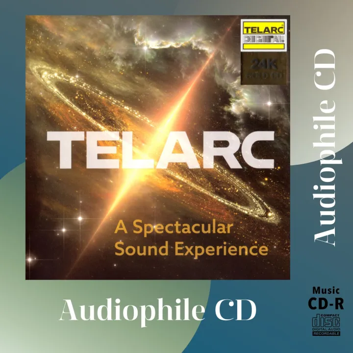 CD AUDIO แผ่นเทส Telarc; A Spectacular Sound Experience (CD-R Clone จาก ...