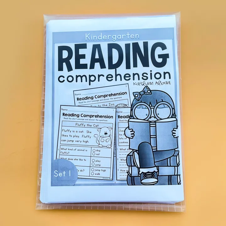 Kindergarten Reading Comprehension Skills Activities Worksheets Grade K ...