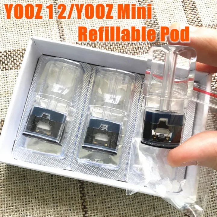 Yooz Mini Yooz2 Refillable Pod 3-5 Times 2ml Universal Empty Pod Accessory | Lazada PH