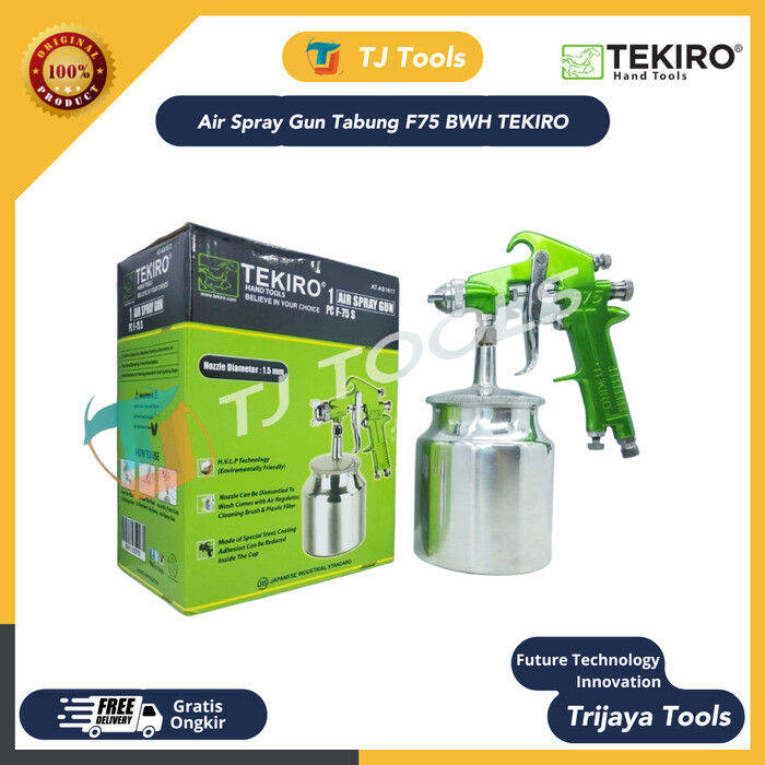 SEMPROTAN CAT TABUNG BAWAH / AIR SPRAY PAINT F-75 S (AT-AS1617) TEKIRO ...