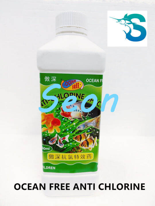 SEON OCEAN FREE ANTI CHLORINE SPECIAL 1 LITRE – BETTA / AROWANA ...