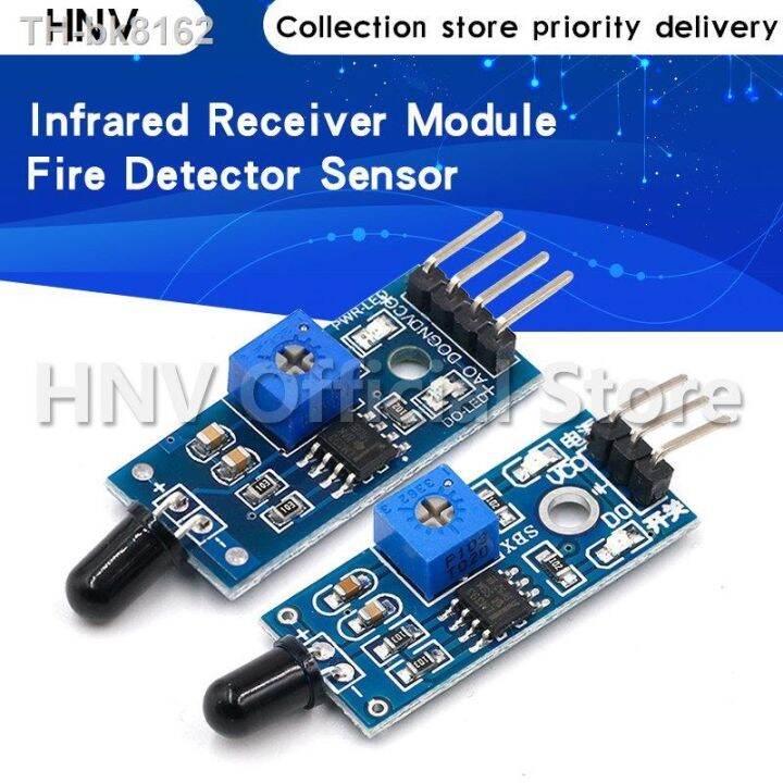 ☁ Ir Flame Detection Sensor Module Fire Detector Infrared Receiver