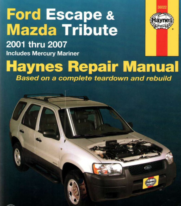 FORD ESCAPE MK1 (2001-2007) SERVICE WORKSHOP MANUAL | Lazada