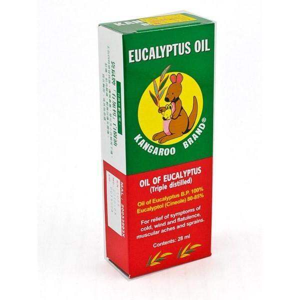 Kangaroo eucalyptus oil 28ml จิงโจ้ ยูคาลิปตัส ออยล์ | Lazada.co.th