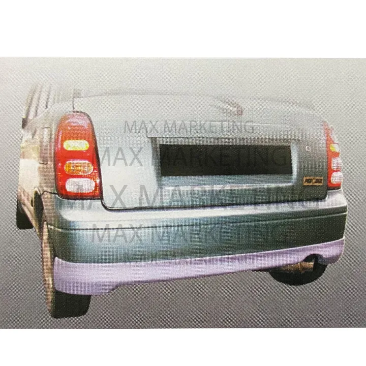 LLPU4007 (PU) PERODUA KELISA MINI COOPER REAR SKIRT POLYURETHANE (PU ...