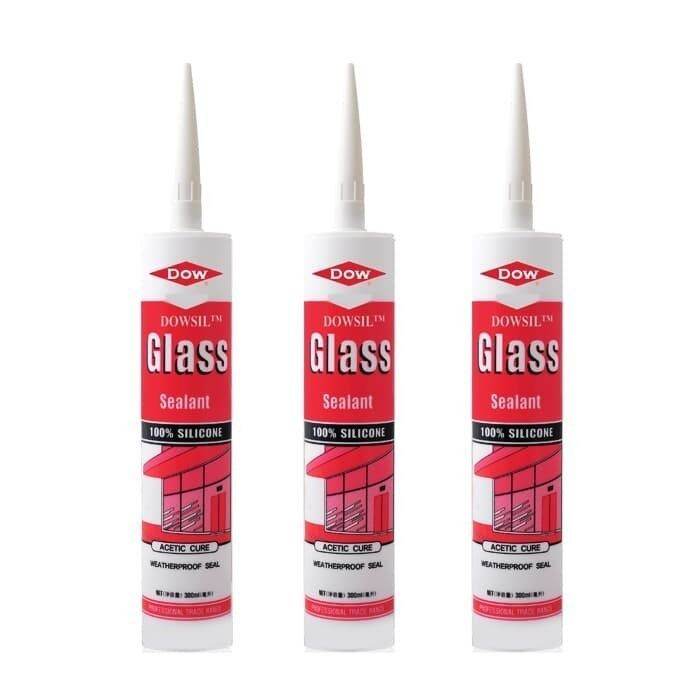 Sealant Dowsil Asam White / Putih Lem Kaca Dowsil White/Putih | Lazada ...