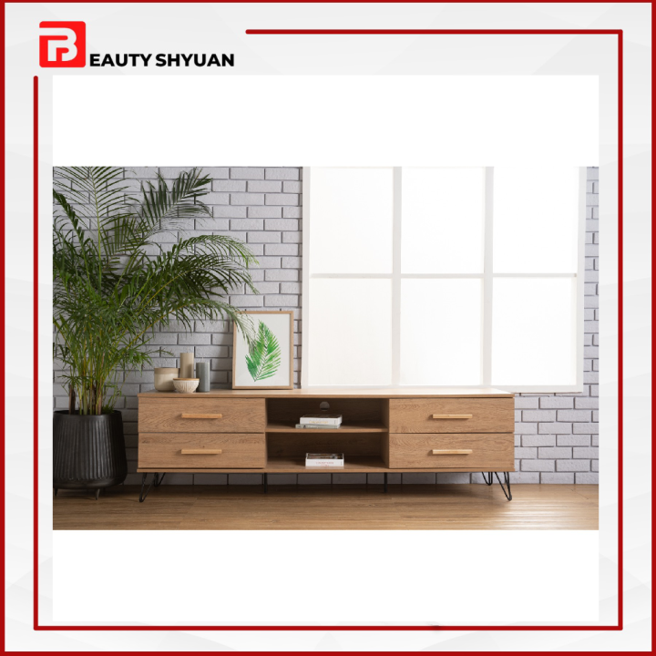 SAMOZ 6 Feet TV Cabinet 6FT TV Cabinet Nordic TV Rack TV Console ...