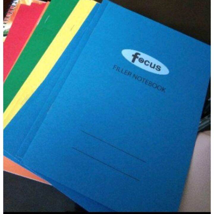 Focus Filler Notebook by pack 25 pcs | Lazada PH