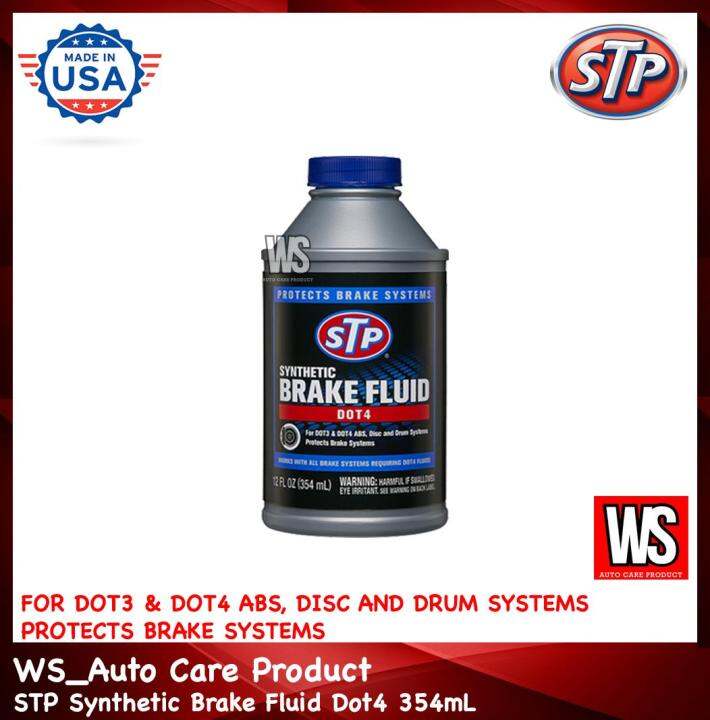 STP Synthetic Brake Fluid Dot 4 354mL | Lazada