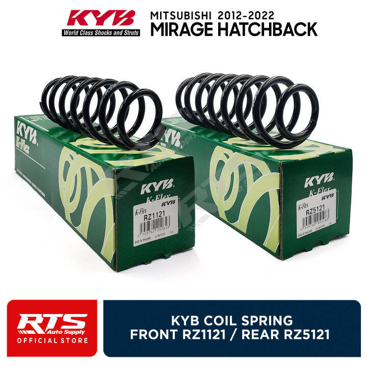 KYB K-Flex Coil Spring Mitsubishi Mirage Hatchback 2012-2022 ( Front ...