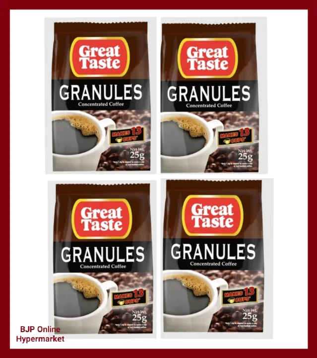 GREAT TASTE GRANULES 25GRAMS PACK OF 4 | Lazada PH