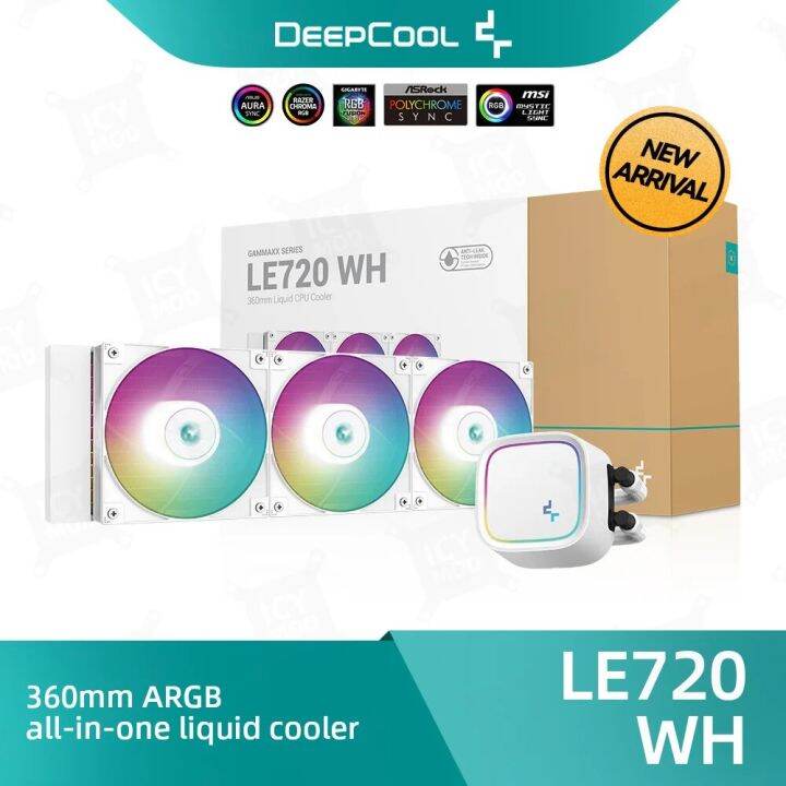 【Authentic Shipment】 Deepcool CPU Water Cooler All-In-One LE720 DIY ...