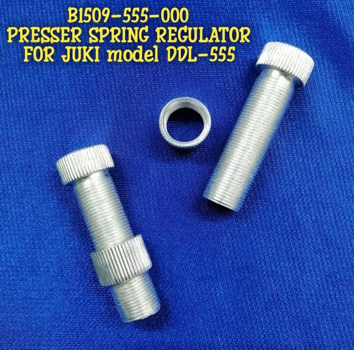 PRESSER SPRING REGULATOR STEEL B1509-555-000 FOR JUKI MODEL DDL-555 | Lazada PH