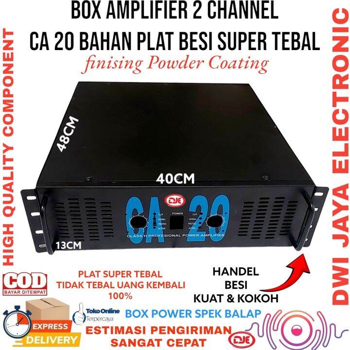 Bok power Ca 20 bok power 3U bahan plat hitam tebal kualitas SNI | Lazada Indonesia