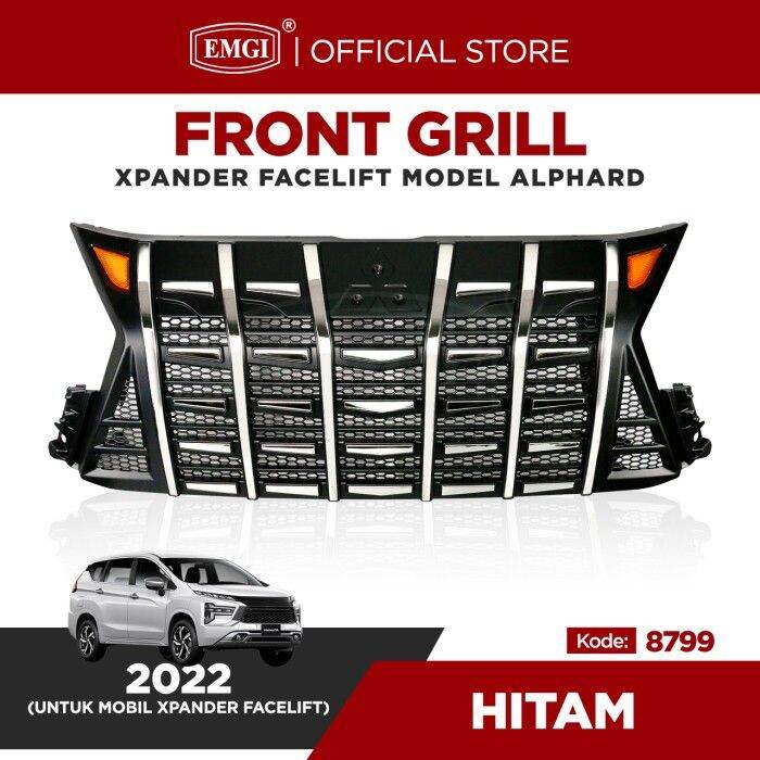 Front Grill EMGI / Grill Depan Xpander Facelift (2022) Model Alphard ...