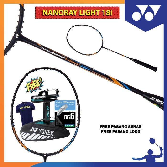 RAKET BADMINTON - YONEX NANORAY LIGHT 18I EX - ORIGINAL | Lazada Indonesia