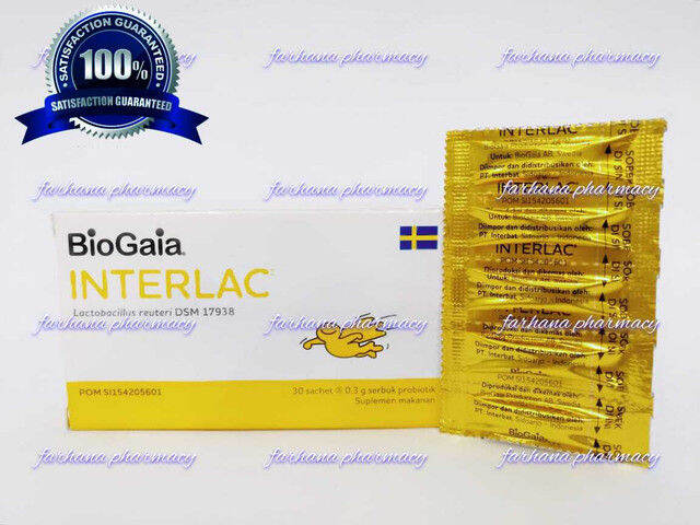Jual Promo Interlac Serbuk Sachet 0,3 gr / Untuk Diare & Pencernaan ...