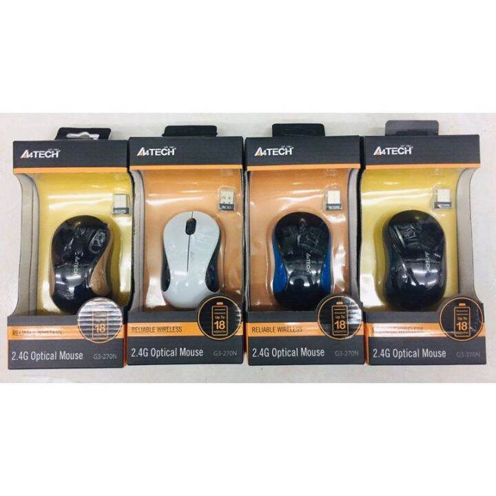 2.4G 4Tech Wireless Optical Mouse for Laptop Computers | Lazada PH