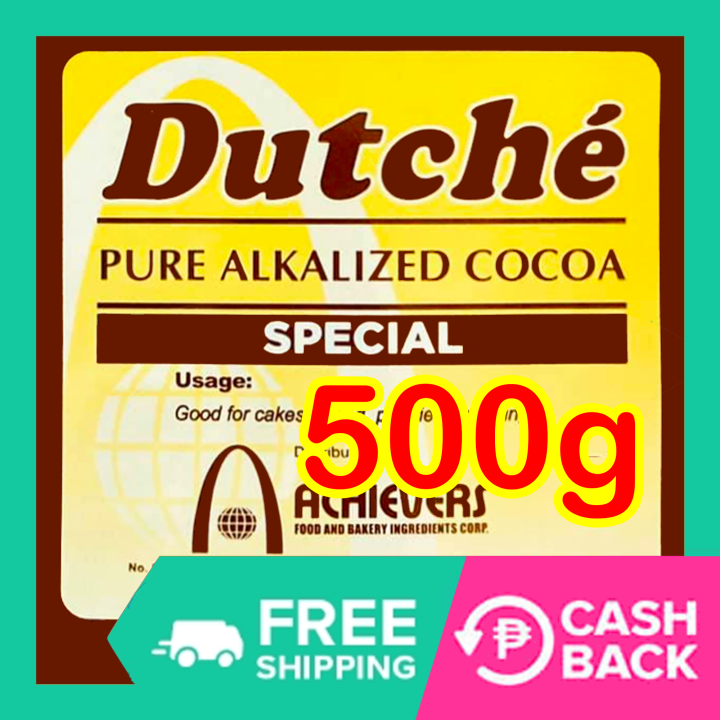 500g DUTCHE COCOA POWDER for Baking SPECIAL Pure Unsweetened Chocolate ...