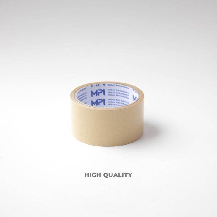 Lakban Kraft Tape 48mm x 15 Meter MPI - Lakban Kraft Kertas MPI ...