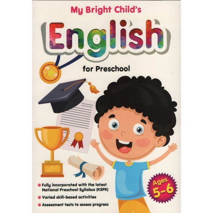MY BRIGHT CHILD'S ENGLISH FOR PRESCHOOL AGES 5-6 | Lazada