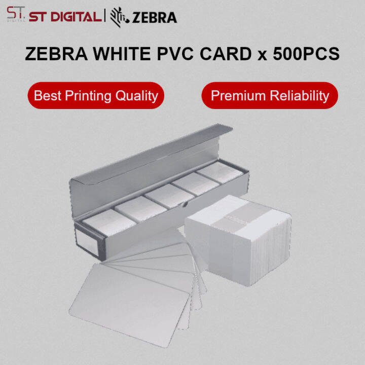 [Original] Zebra printer ID CARD 500 Pieces | Lazada Singapore