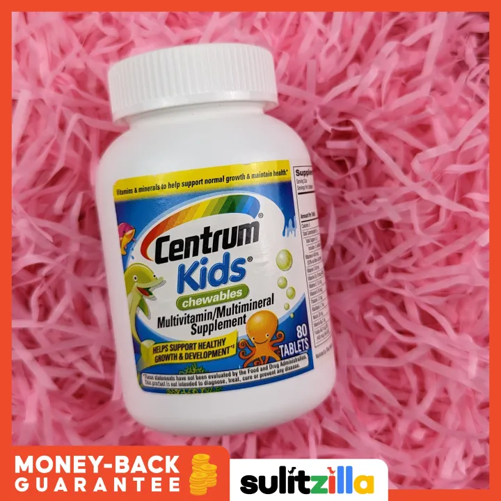 Centrum Chewable Multivitamin for Kids, Multivitamin/Multimineral ...