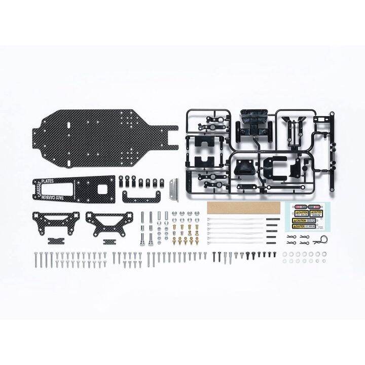 [ชุดแต่งรถบังคับ] TAMIYA 47479 TA02 Carbon Chassis Conversion Set ชุด ...