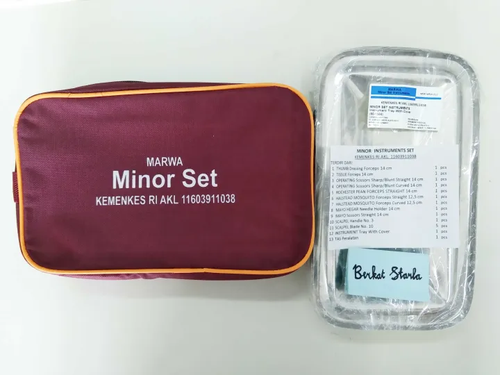 Alat Medis/Alat Bedah/Alat Operasi/Alat Bedah Minor/Marwa Minor Set ...