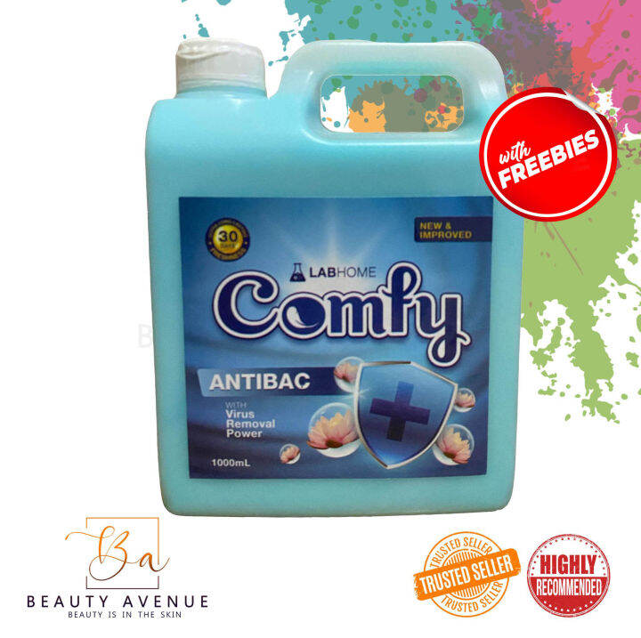 LABHOME Comfy ANTIBAC With Virus Removal Power Fabric Softener 1000ML ...