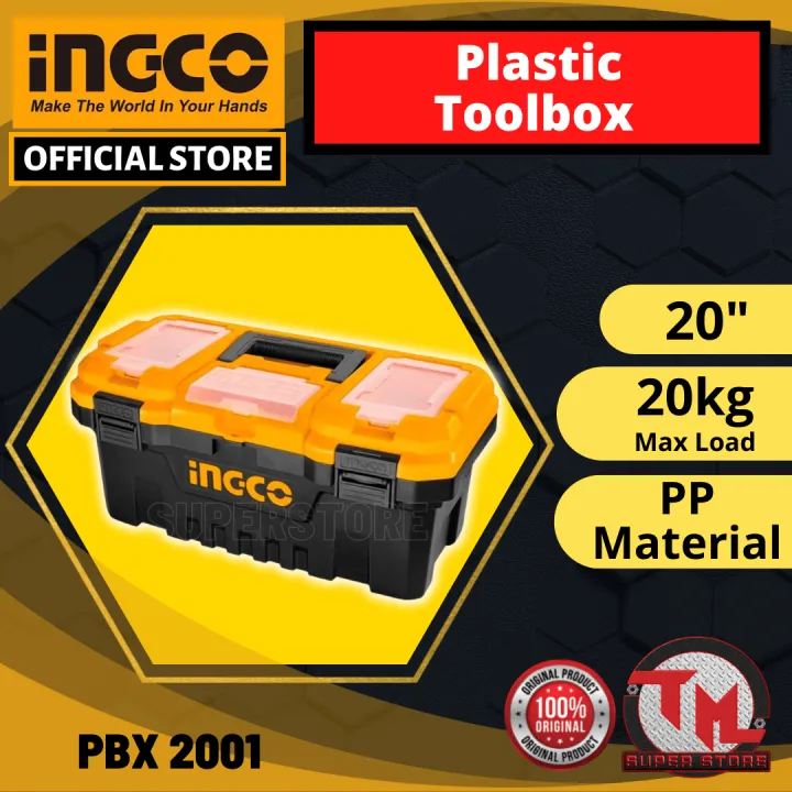 INGCO Plastic Tool Box 20" PBX 2001 • Tm ss | Lazada PH
